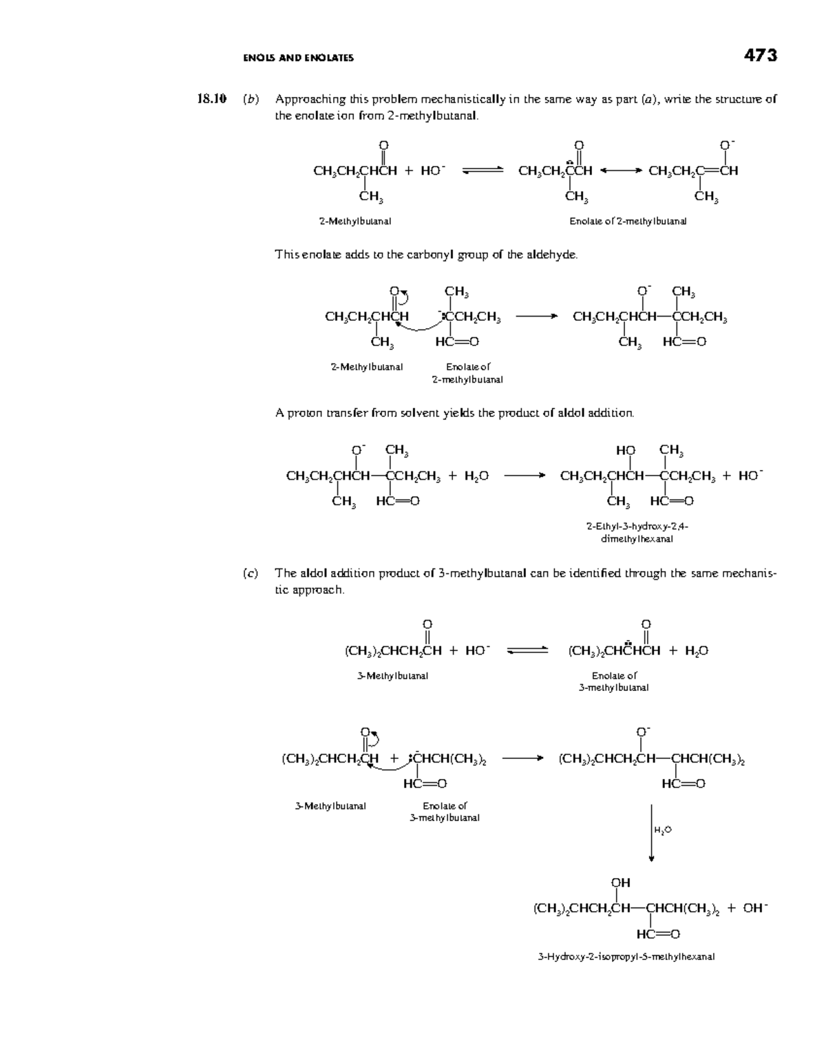 473 ENOLS AND ENOLATES: Mechanistic Approaches in Organic Chemistry ...