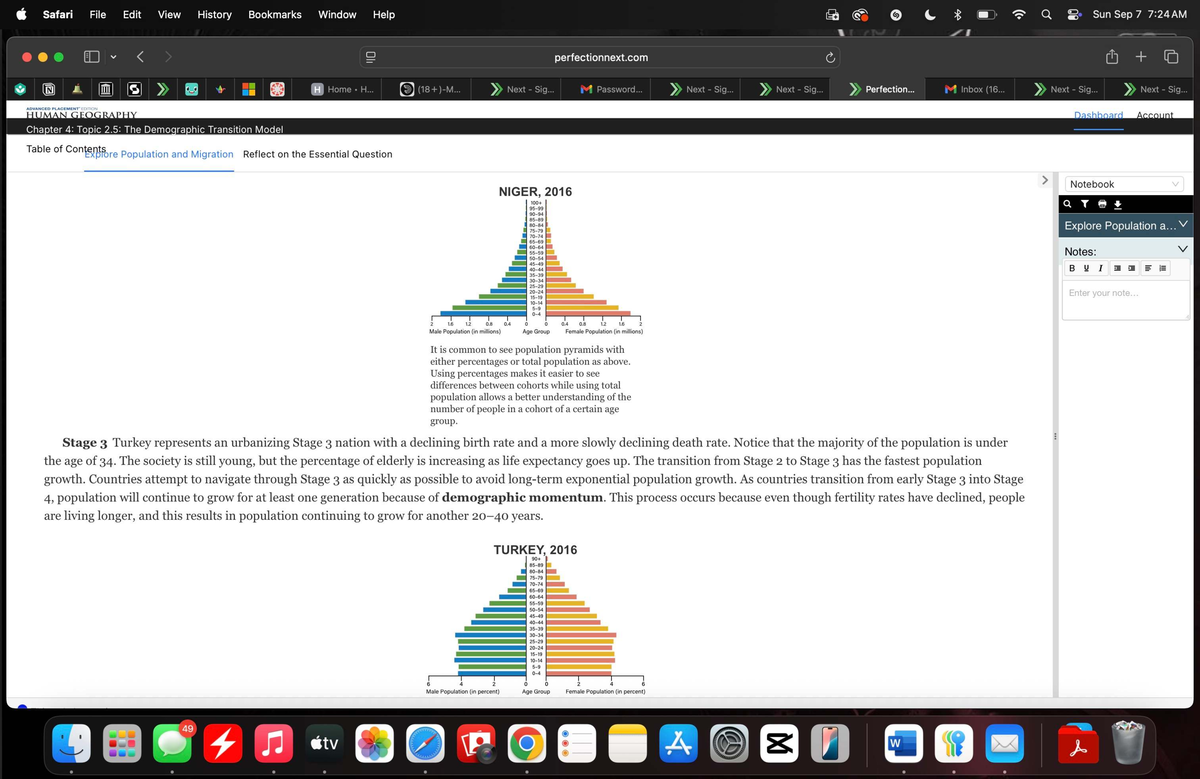 Human Geography Chapter 4: Demographic Transition Model Notes - Studocu