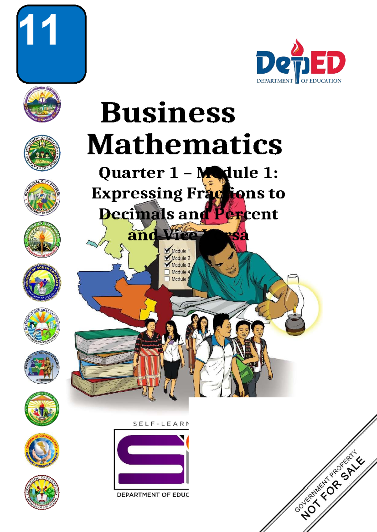Business Mathematics 11 Q1 Module 1: Fractions, Decimals & Percent ...