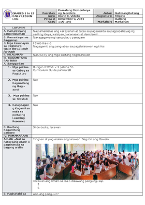 MODULE FOR GRADE 6 ENGLISH QUARTER 1 WEEK 1 TO 4 AND ENGLISH MELC ...