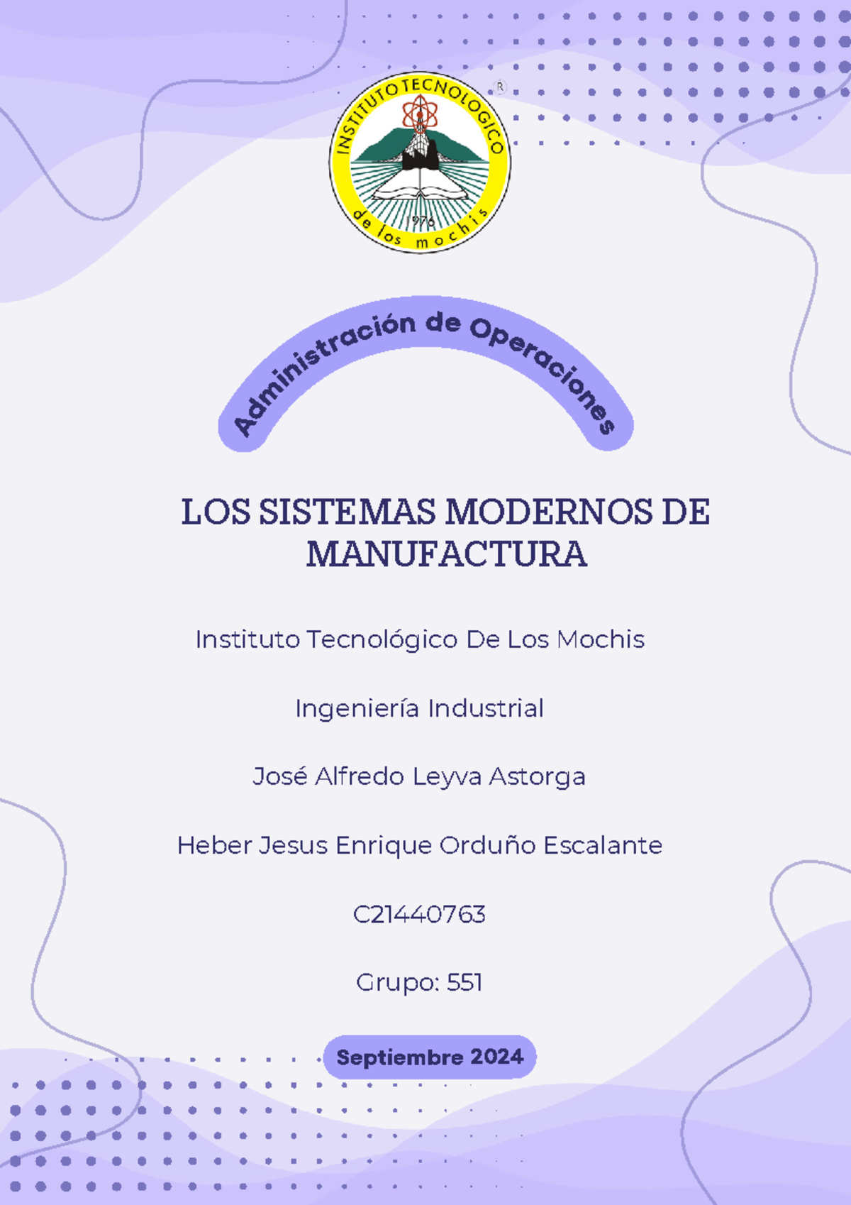 U1 ACT#3 Sistemas Modernos de Manufactura: Eficiencia y Sostenibilidad ...