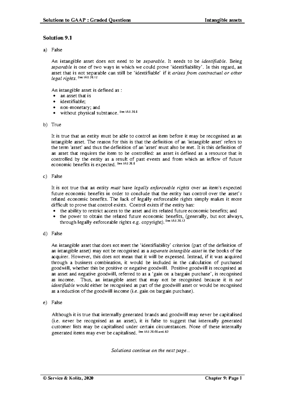 IAS 16 Examples and questions - IAS 16, Property, Plant and Equipment ...