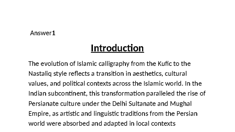 SBC 101: Evolution of Islamic Calligraphy - From Kufic to Nastaliq ...