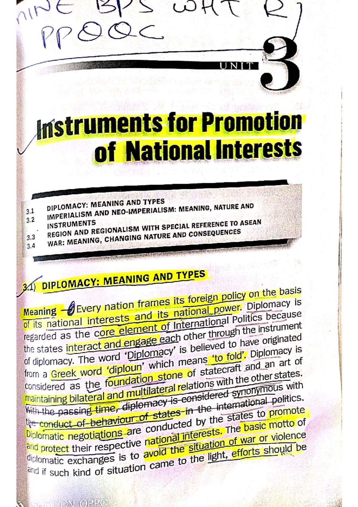 Unit 3: Instruments of Diplomacy and Imperialism in Political Science ...