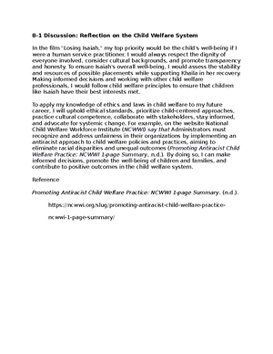 HSE 340 Final Project Milestone 2: Case Review of John D. Stafford ...