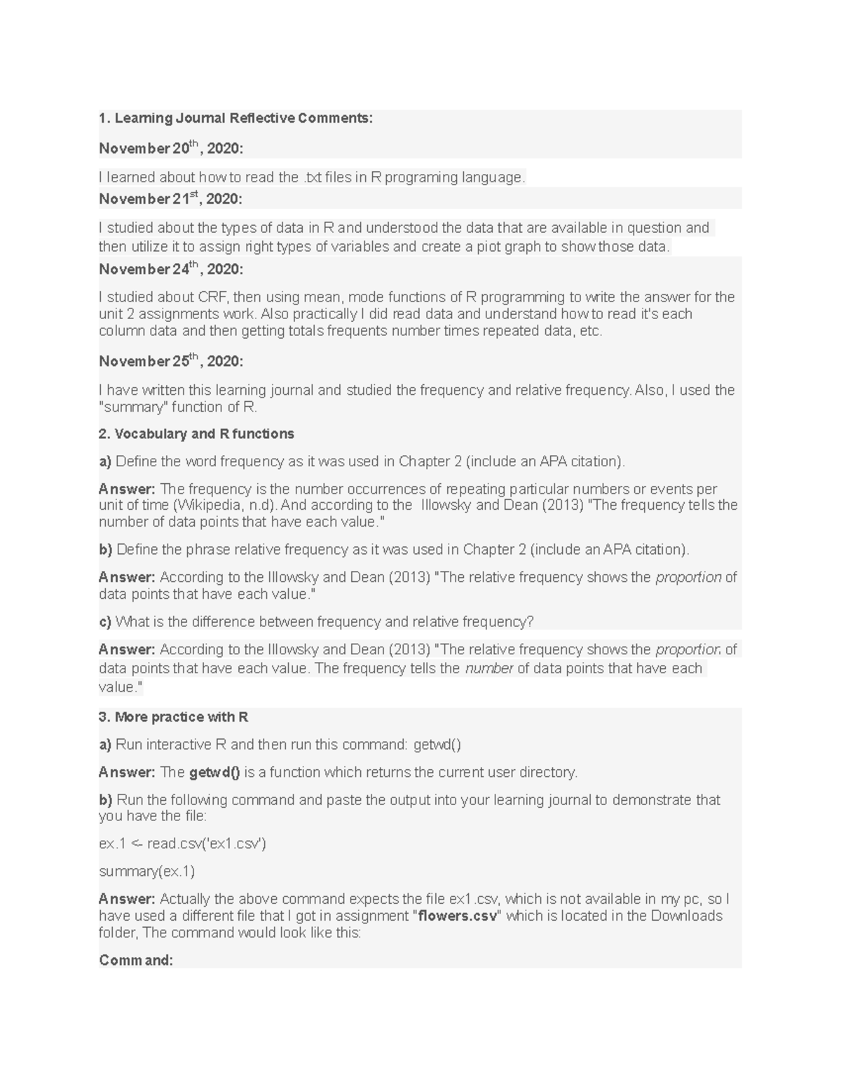Learning Journal Unit 2 Insights - Math 1280 - Studocu