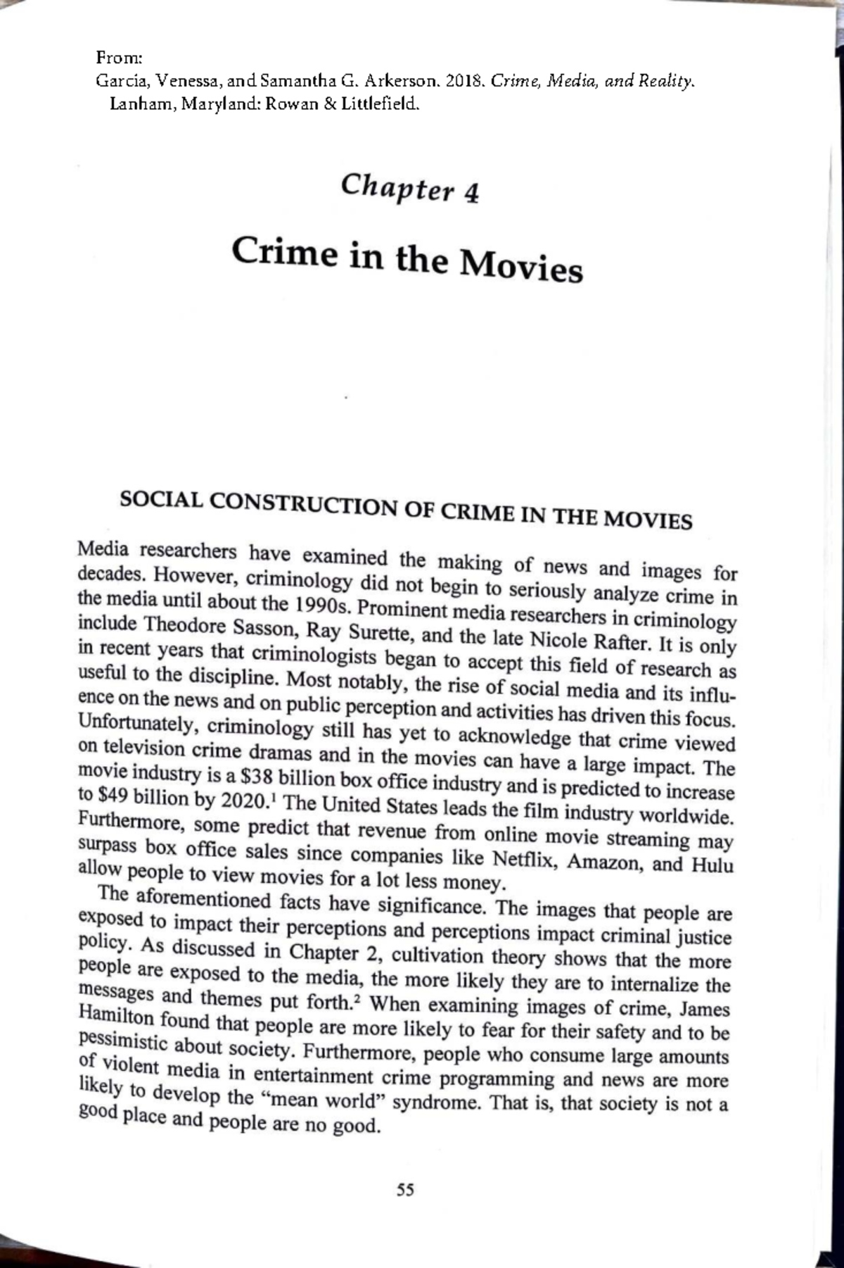 Analyzing Crime Frames in Popular Movies: Insights from Criminology ...