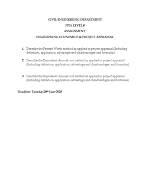 Course summary - Is good - VOCATIONAL EDUCATION AND TRAINING AUTHORITY ...