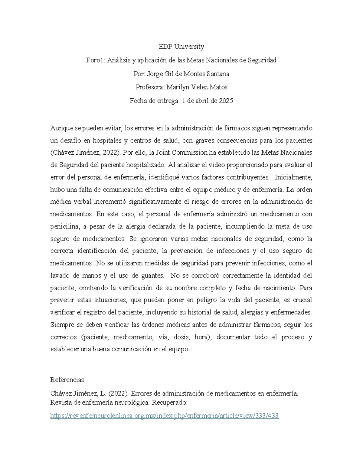 EDP 2025: Análisis de Metas Nacionales de Seguridad en Farmacología ...