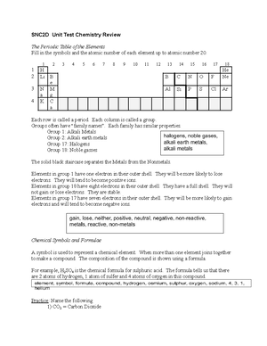 Science - Academic - Grade: 10 - High School - Canada - Studocu