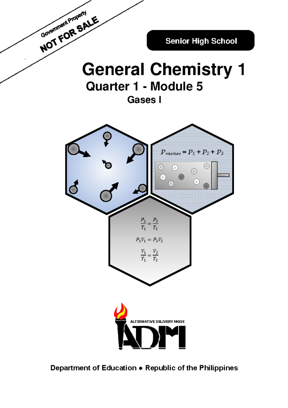 General Chemistry 1 Q1 Module 5: Gases and Their Properties - Studocu