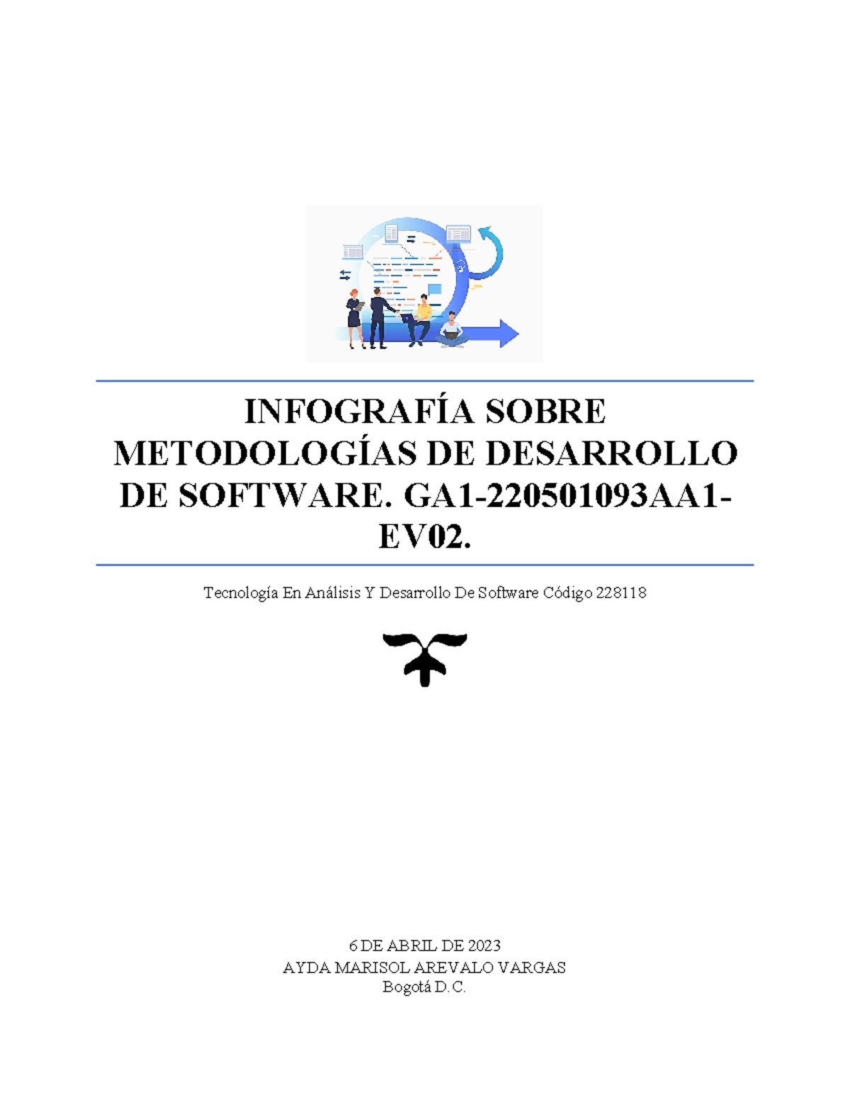 Infografía Sobre Metodologías DE Desarrollo DE Software. GA1-220501093 ...