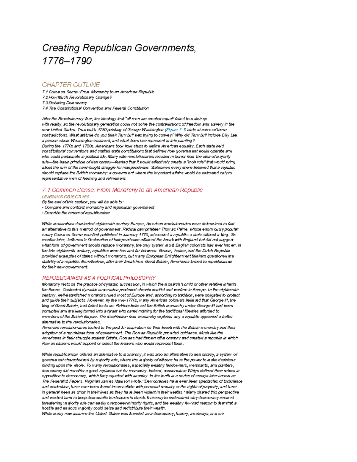 The Constitutional Convention and the Federalist Papers: Key Issues ...