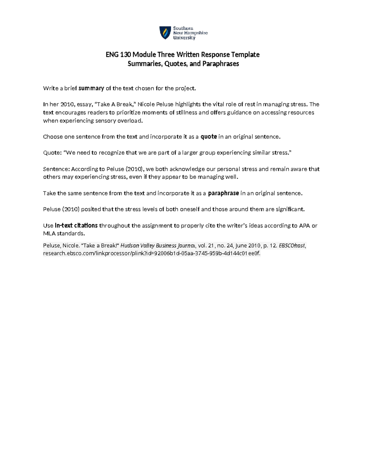 ENG 130 Module Three Written Response Template - ENG 130 Module Three Written Response Template ...