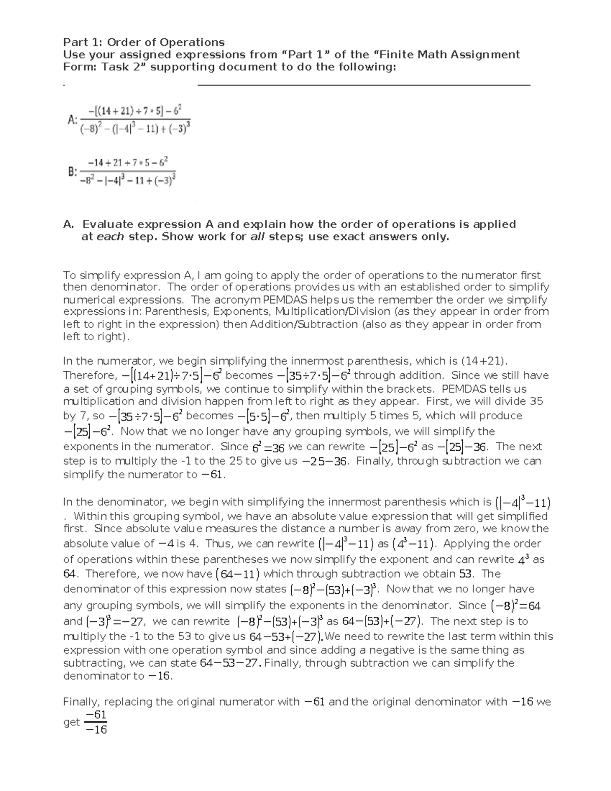 JZM3 TASK 2 - Evaluating Expressions in Number Theory and Proportions - Studocu