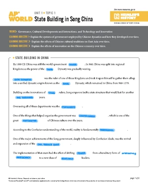 AP World Unit 1 Topic 2: Empire Building in Dar-al-Islam Noteguides ...