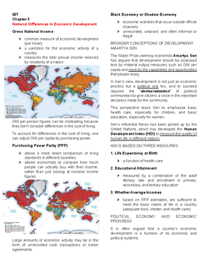 International Business Trade - IBT 100 - Studocu