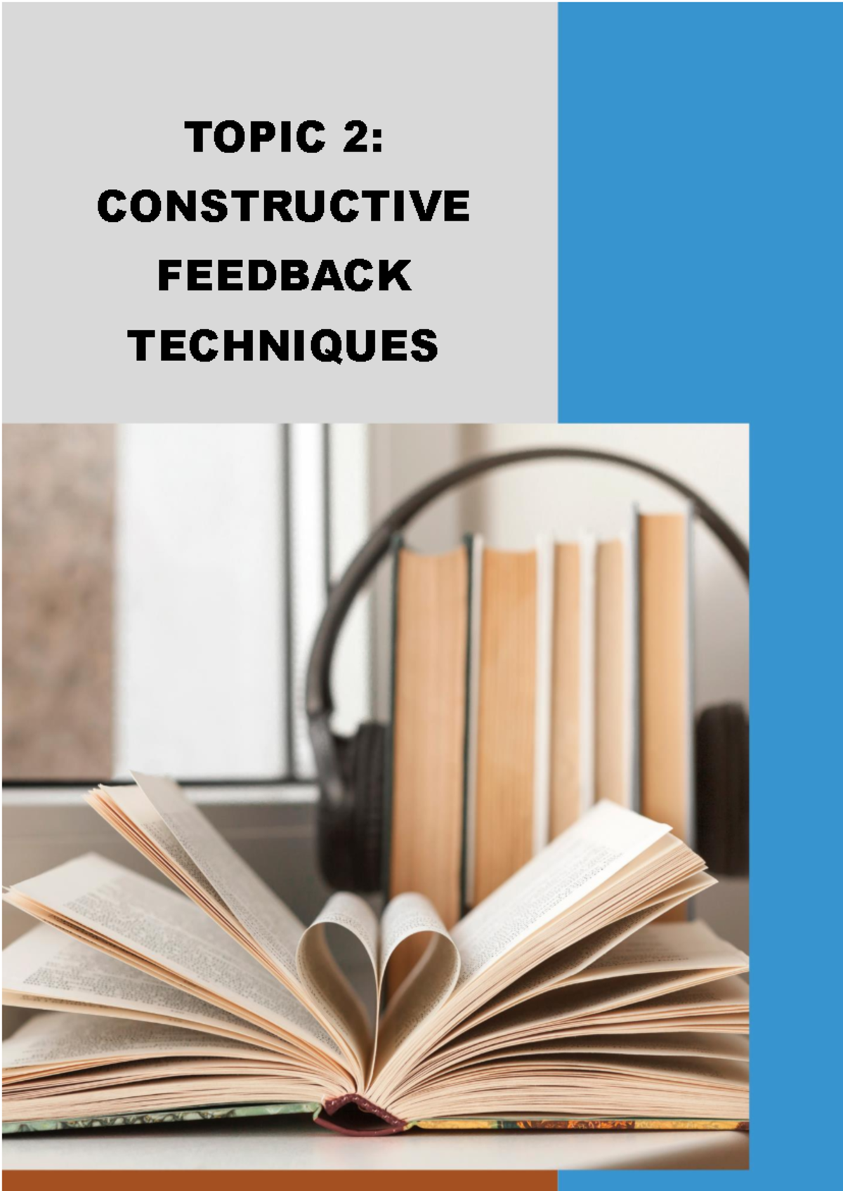 Module 4: Teaching & Assessing Listening - Topic 2: Feedback Techniques ...