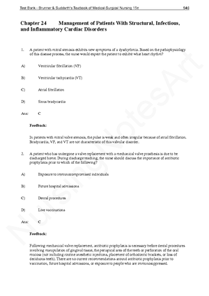 TG Chapter 58 - practice - Chapter 58: Assessment and Management of ...