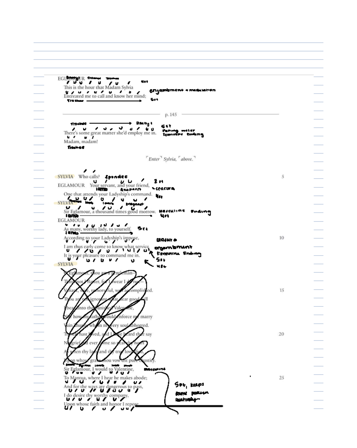 Analysis of Trochee and Enjambment in Poetry - Studocu