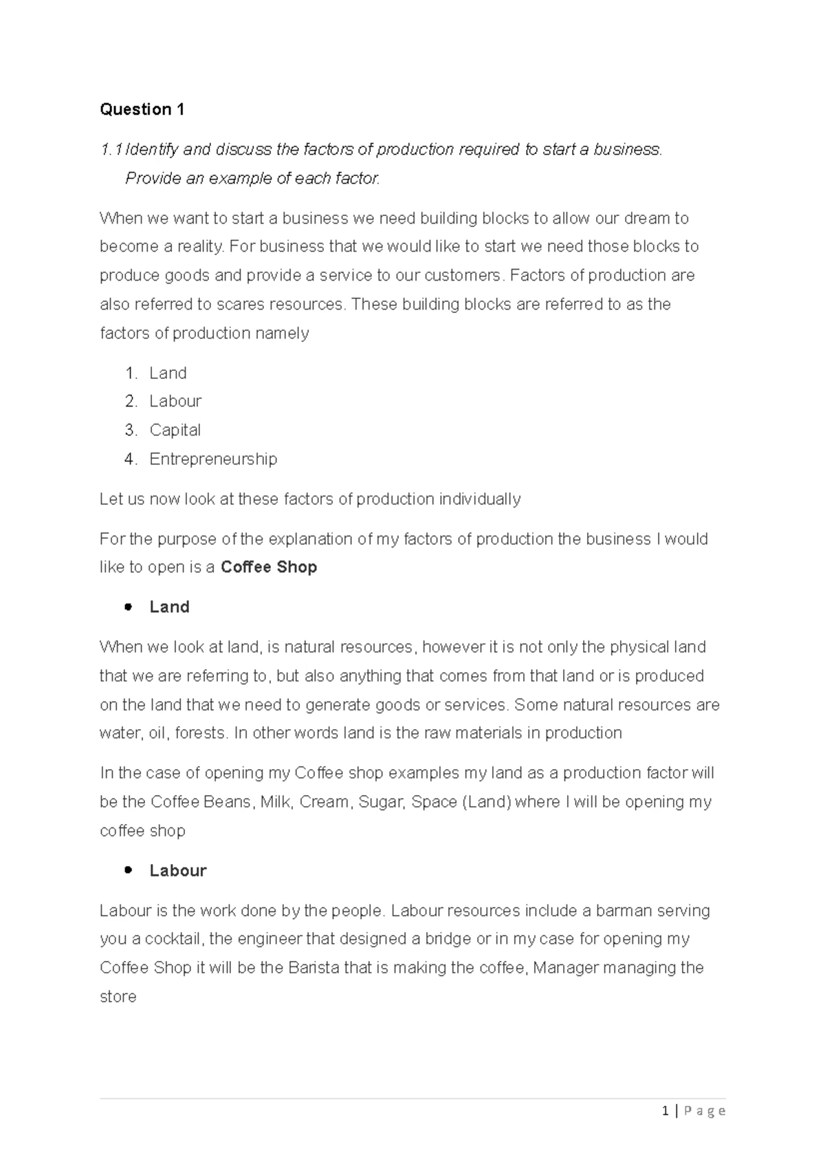 Business Management 2 - Assignment Cover Sheet and Notes - Studocu