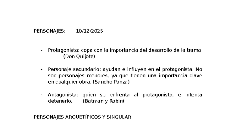 Análisis de Personajes en la Literatura: Protagonistas y Arquetipos ...