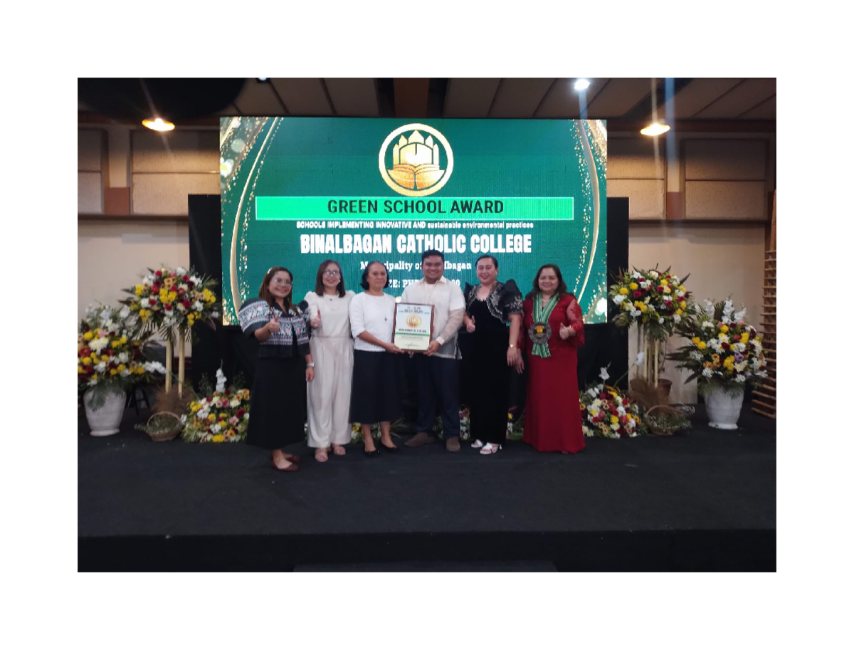 Bulletin 1 - LAYOUT - Binalbagan Catholic College Shines at ...