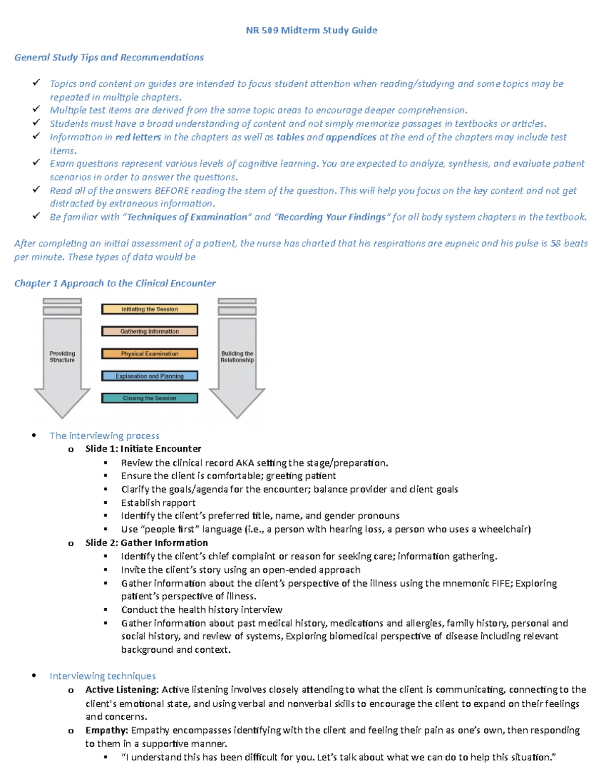 Amanda Wheaton - iHuman Test Case Study on Sore Throat Diagnosis - Studocu