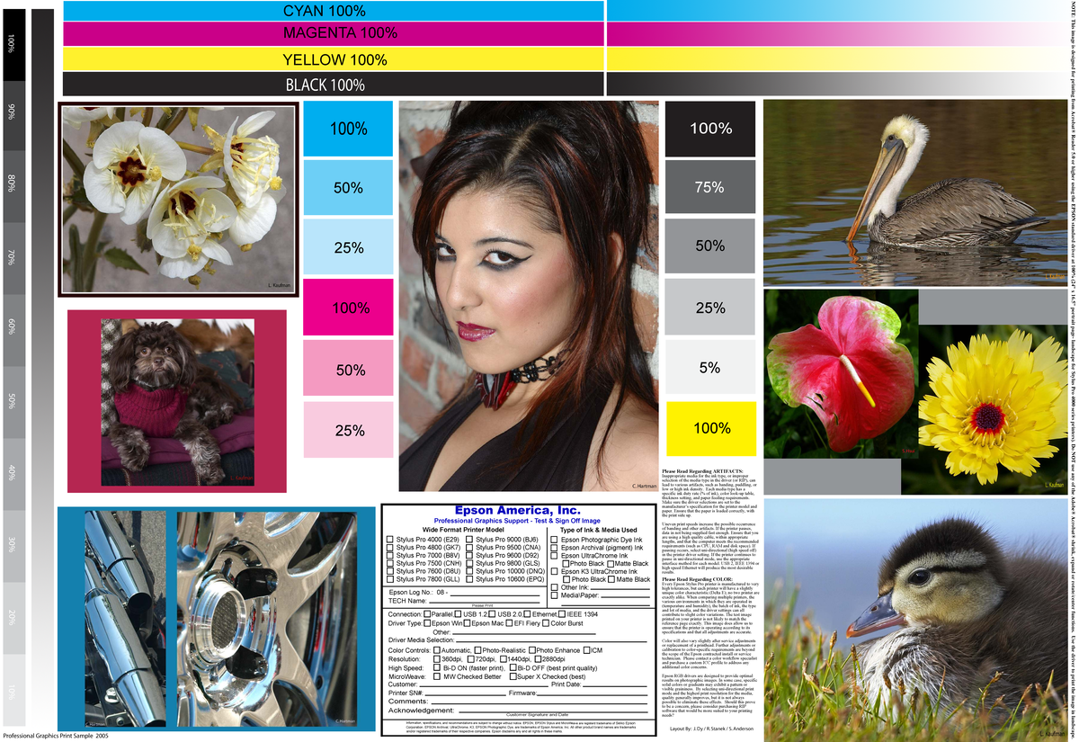 Epson Stylus Pro Print Sample Guidelines (Pgg 093005) - Studocu