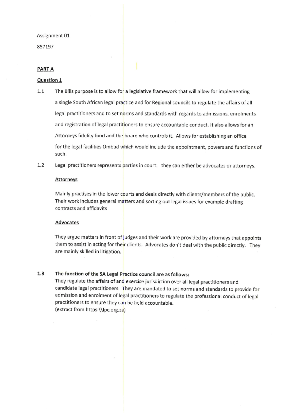 SCL1501 Assignment 1 2025: Social Contract & Banking Education Analysis - Studocu