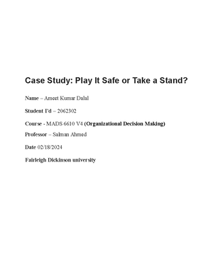HRM Case study Exam Instructions - Case study Exam – Week 7 (2 hours ...