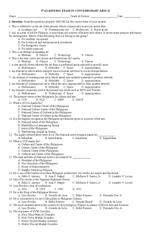 AP 10 reviewer 4th quarter - AP 10- QUARTER 4 Week 1: Aralin 17 ...