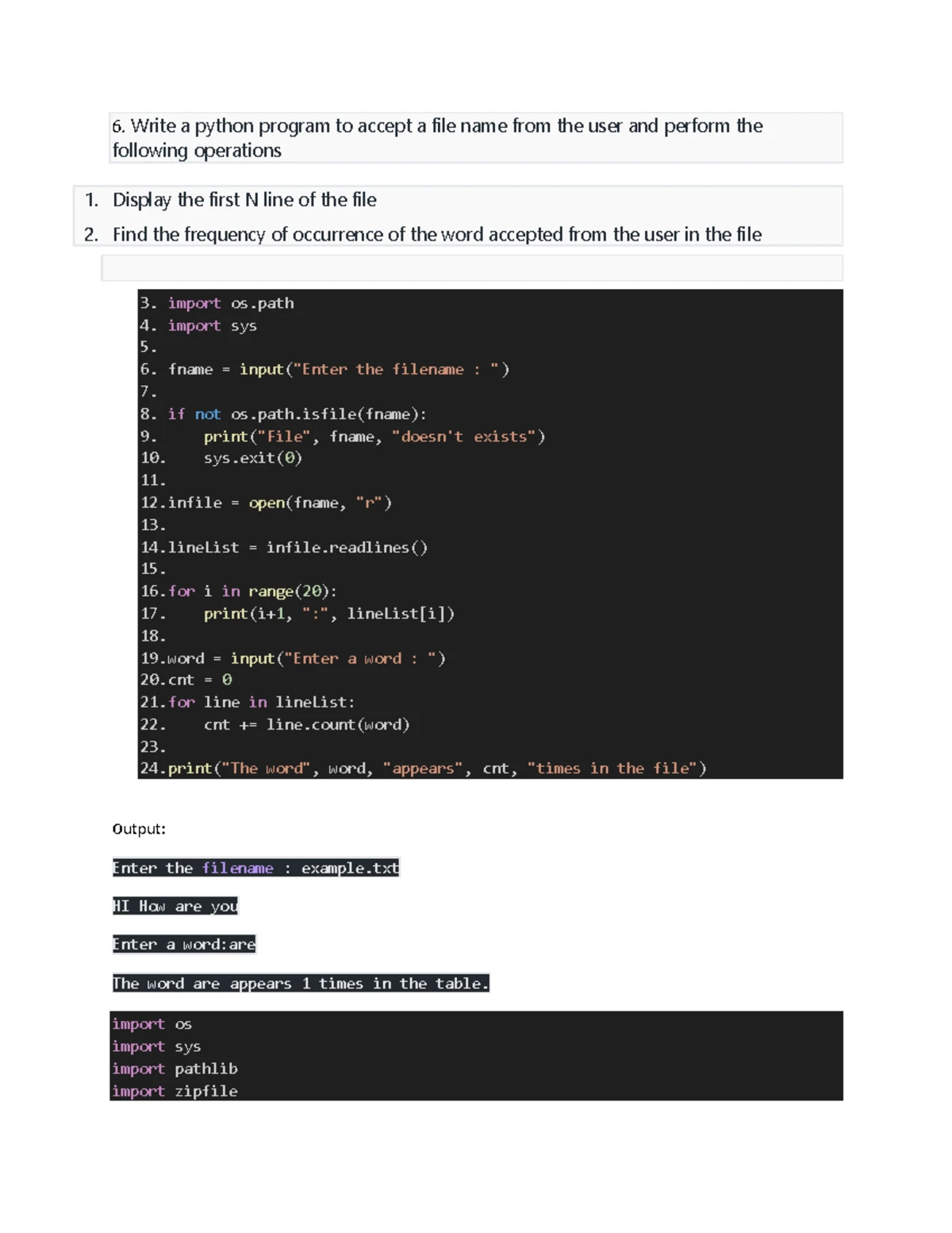 BDS306B Python Programming for Data Science Lab Manual - Studocu