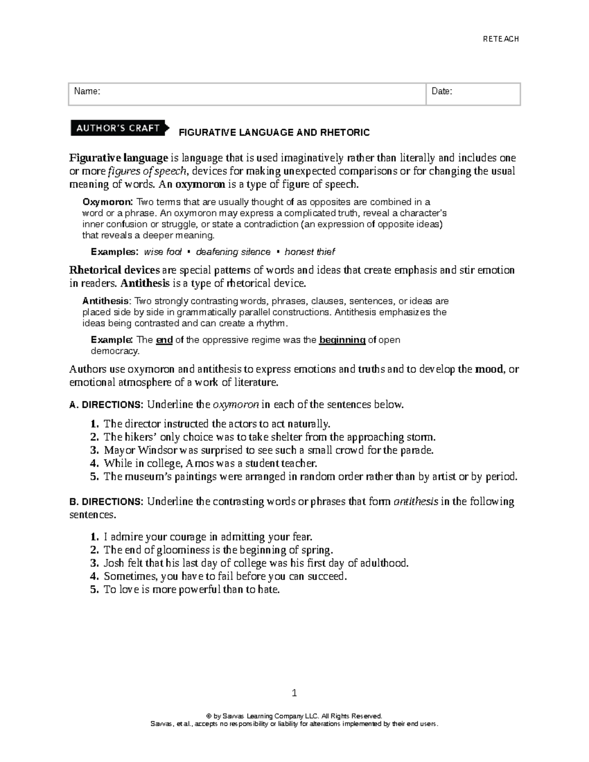 Literary Devices Figurative Language and Rhetoric RP.doc - Google Docs ...