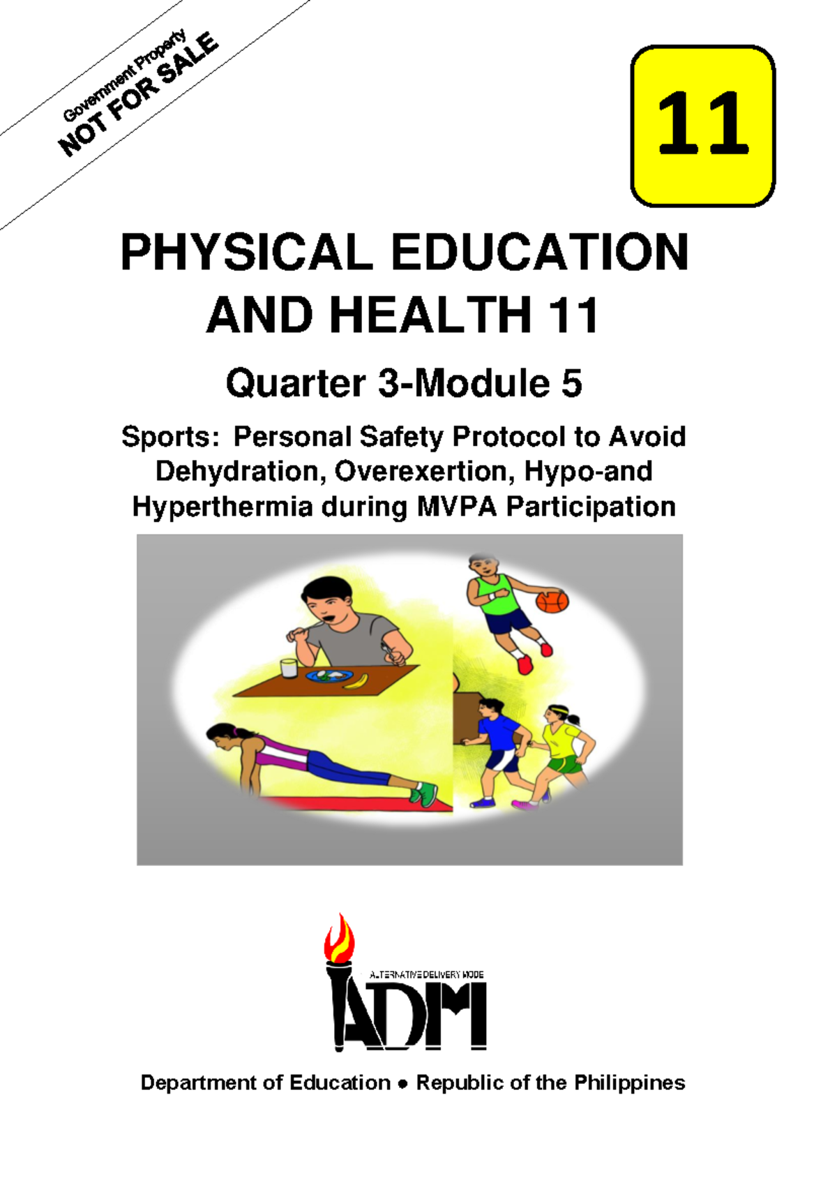 PEH 11 Quarter 4 Module 5 - PHYSICAL EDUCATION AND HEALTH 11 Quarter 3 ...