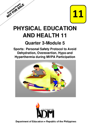 01-PE AND Health 12 Q4 Module 4A-1 - 12 ####### SENIOR HIGH SCHOOL ...