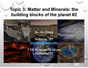 GEOL101: Principles of Geology - Introduction to Earth Science and ...