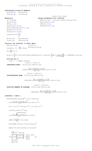 Preboard Exam 3 MSTE: Review for Civil Engineering Concepts and ...