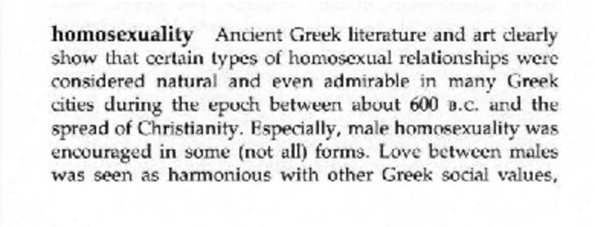 Ancient Greek Homosexuality: Social Norms and Artistic Representations ...