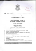 Assignments for Studying Physical Education- Unit 1 in VCE - Grade: 11 ...