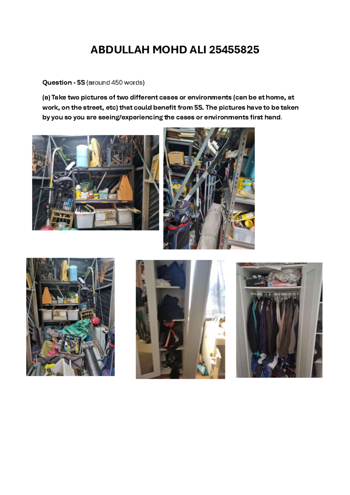 5S Implementation for Waste Reduction: Case Study Analysis (25455825 ...