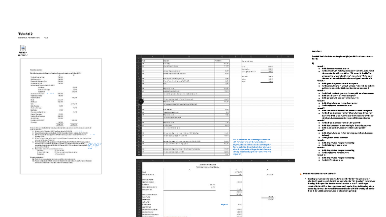 Tutorial 2: Accounting for Freehold Land and Depreciation - Studocu