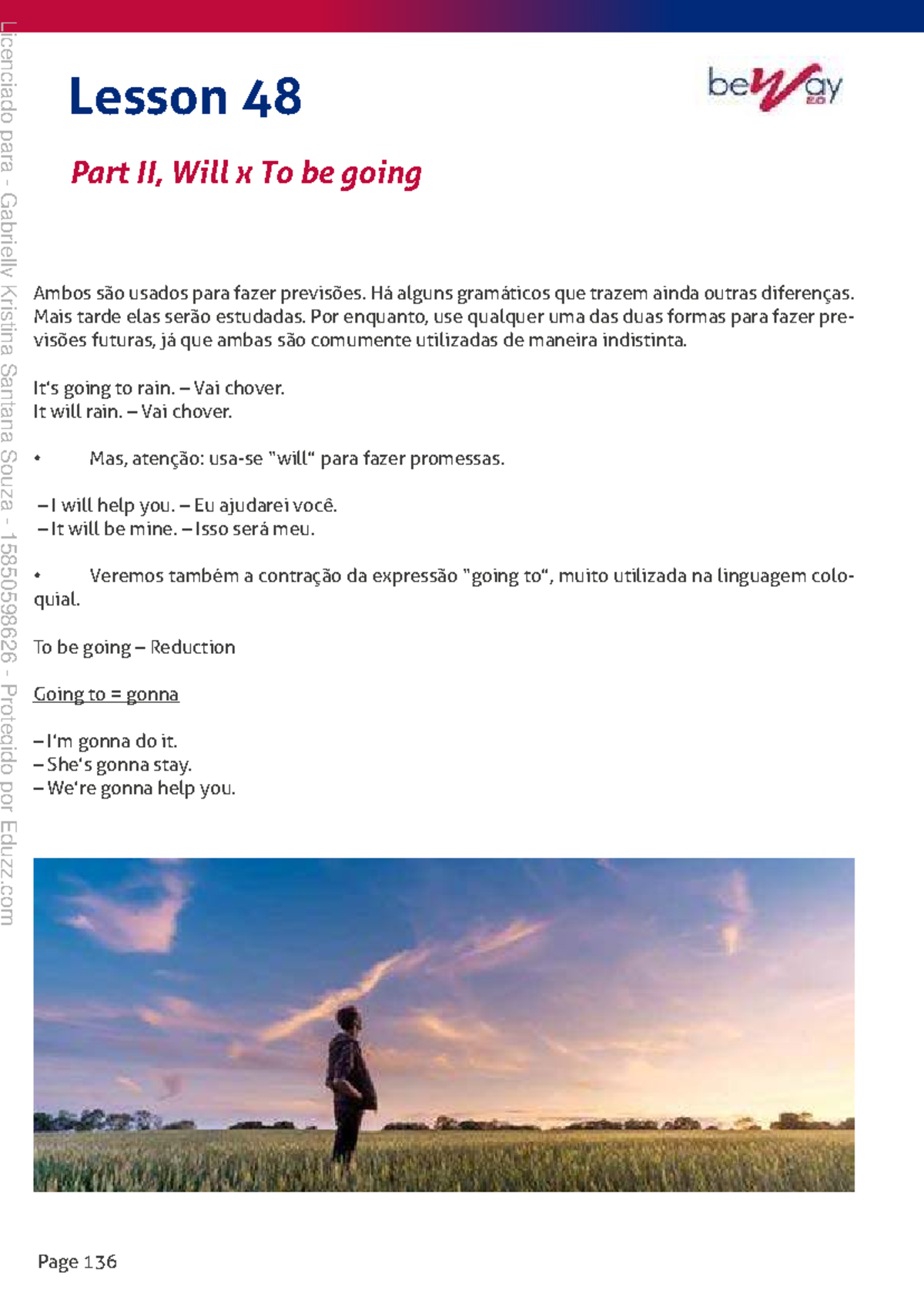 A-elements Lesson 48: Will vs. To Be Going - Studocu