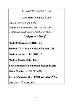 land law tutorial - Read the following cases and answer the questions that follow:- Magic Carpet ...