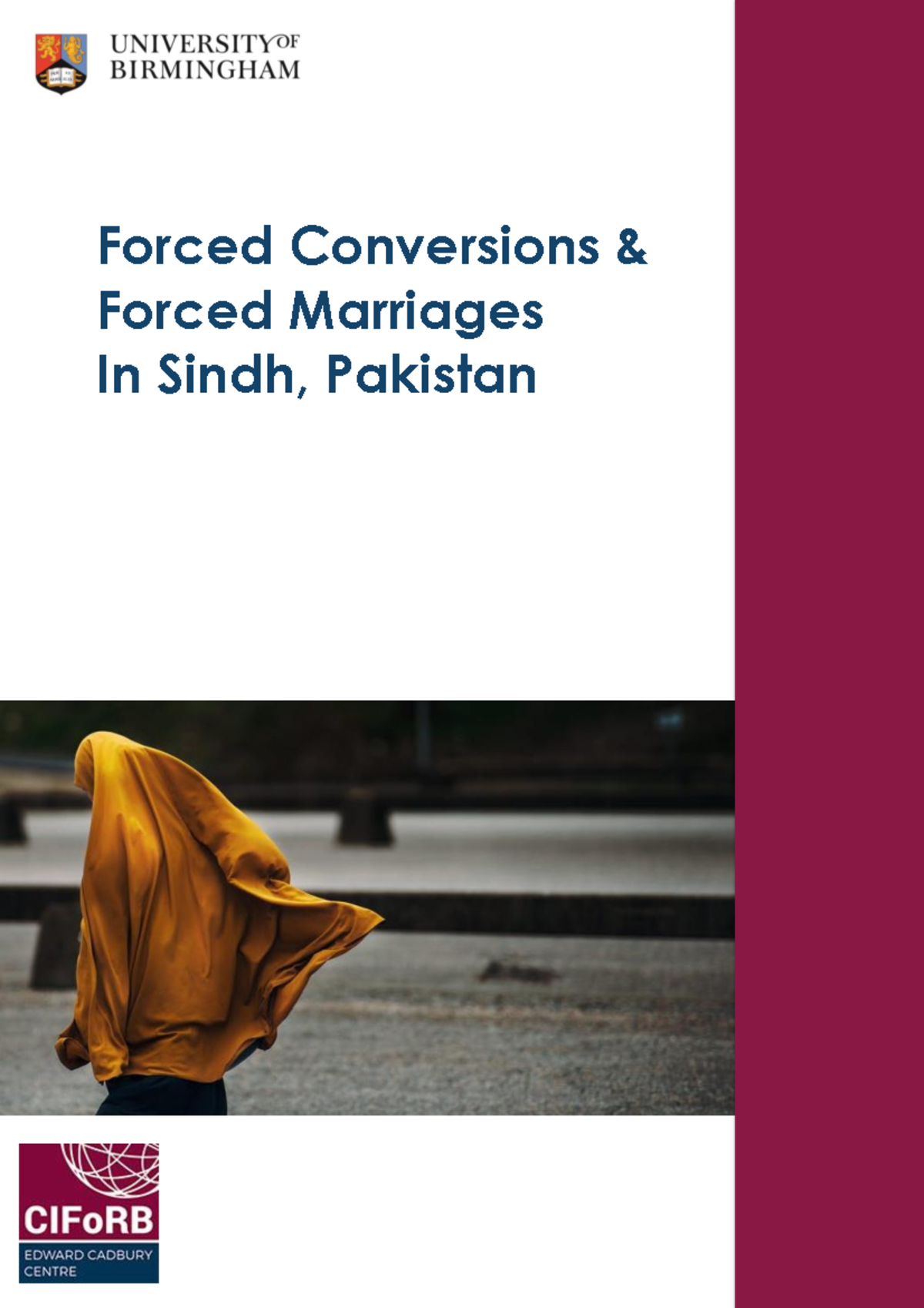 Forced Conversions and Forced Marriages in Sindh for publication - Forced Conversions & Forced ...