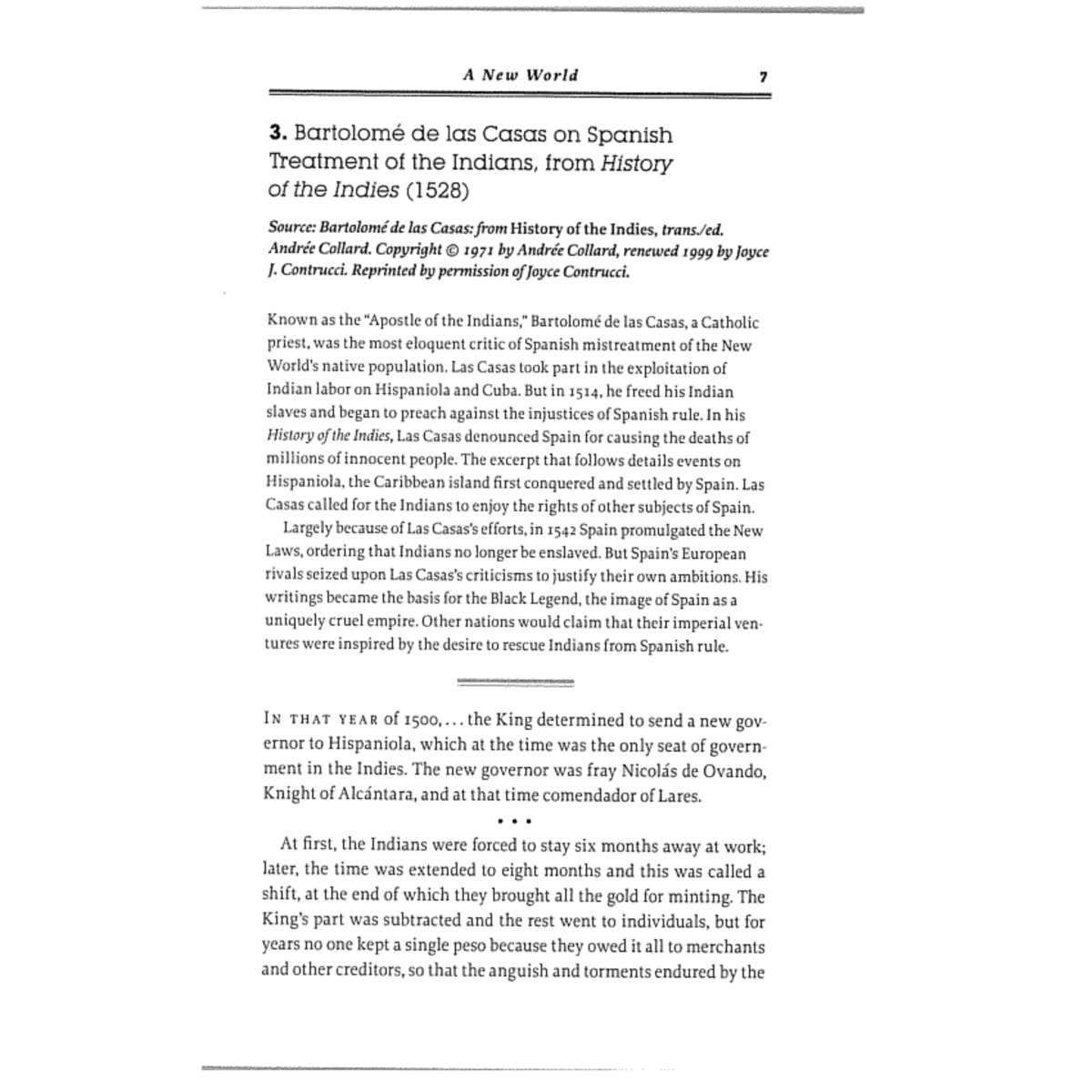 Final Exam Study Guide for Course Code XYZ123: Bartolomé de las Casas ...