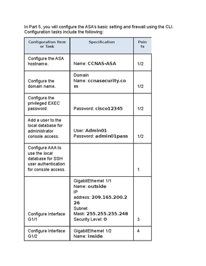 Ccnav 1 module 16 answer - CCNA 1 v7 Modules 16 – 17: Building and Securing a Small Network Exam ...