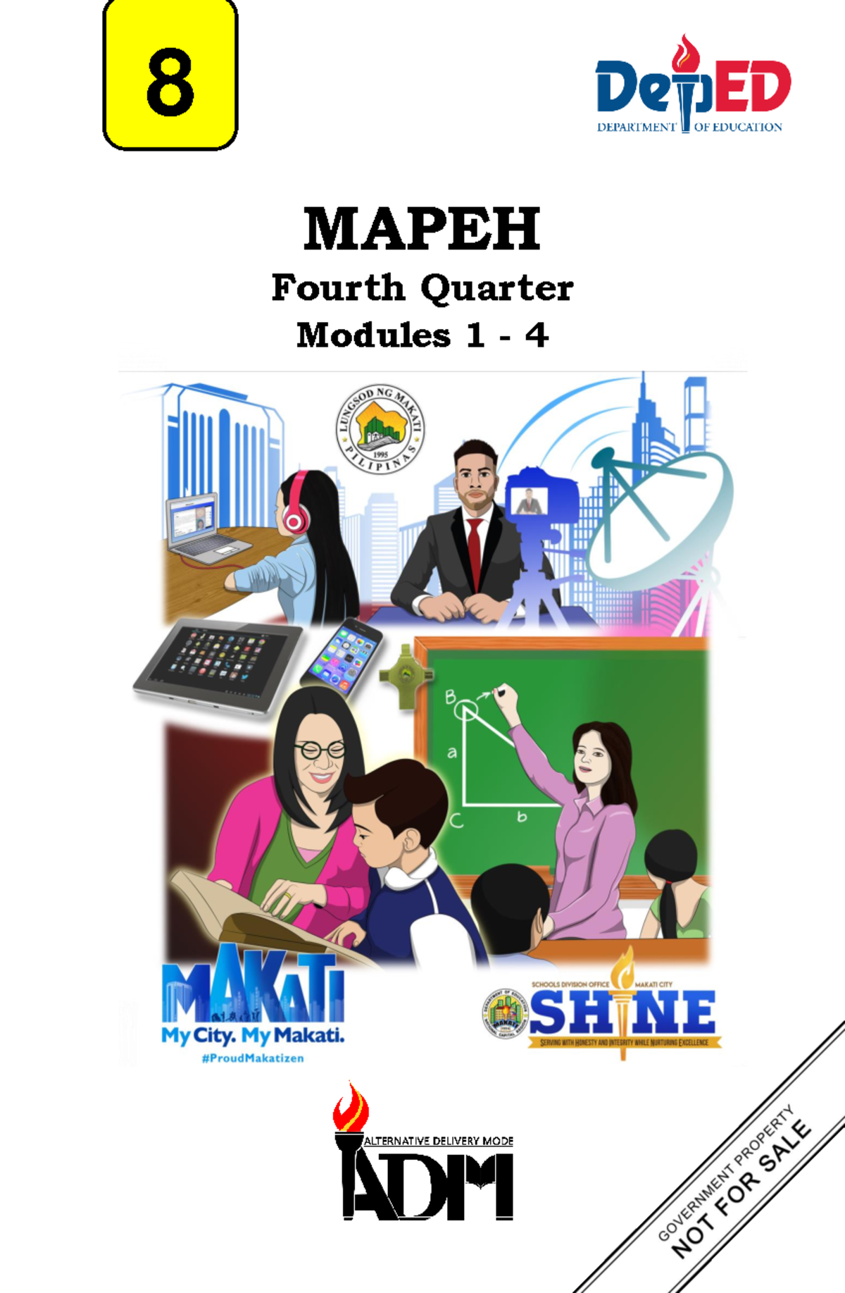 Mapeh 8 Q4 Weeks 1to4 Binded Ver1 - MAPEH Fourth Quarter Modules 1 - 4 8 MAPEH Fourth Quarter ...