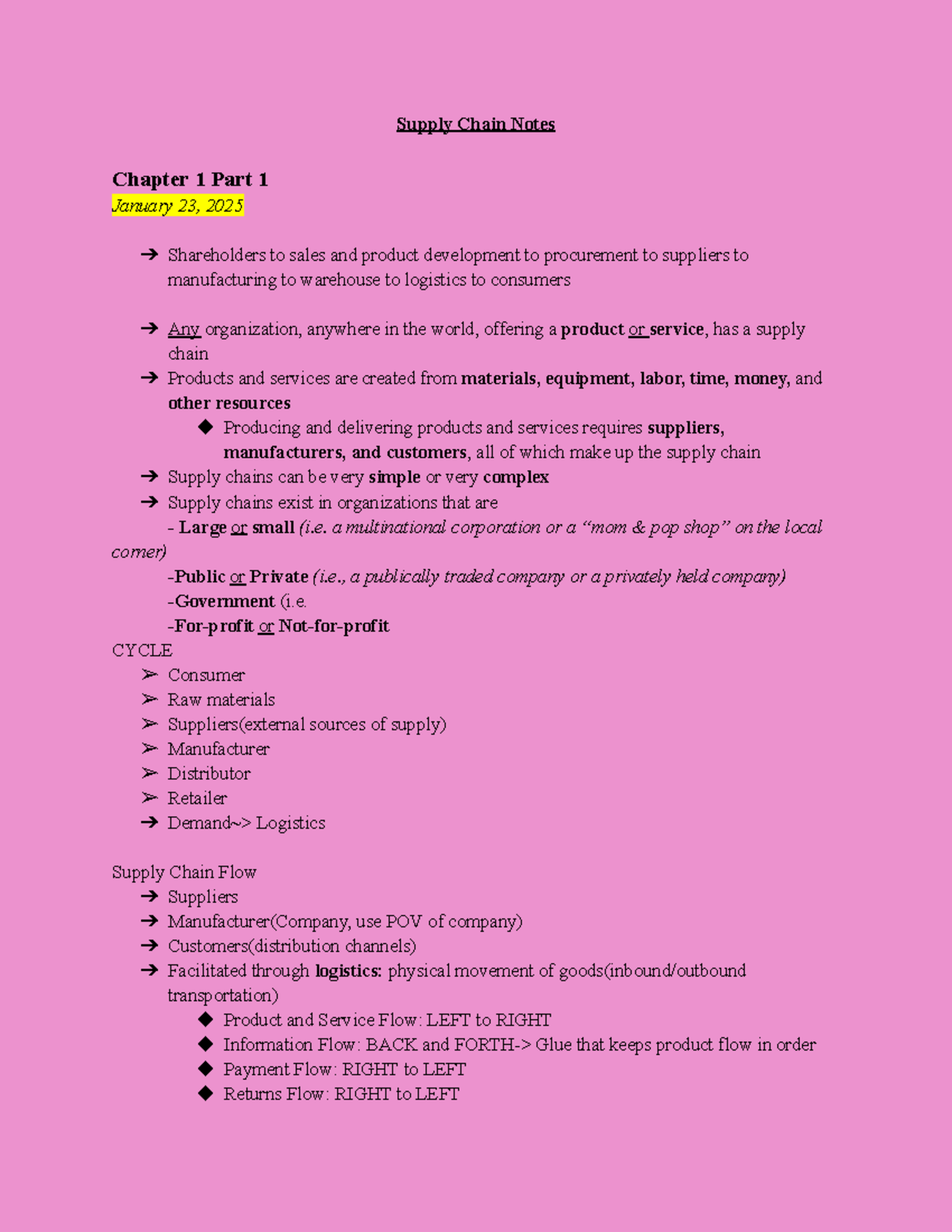 Supply Chain Management and Procurement Overview (SCM 101) - Supply ...