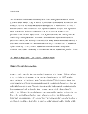 [Solved] 1 Identify and describe the types of population policies - Introduction To Population ...